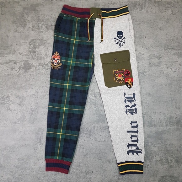Polo Ralph Lauren | Pants | Polo Ralph Lauren St Andrews Patchwork Jogger Pants Mens Medium ...
